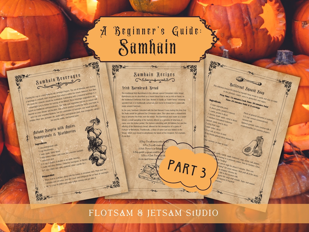Printable Beginner's Guide to Samhain Part 3 | Samhain/halloween ...