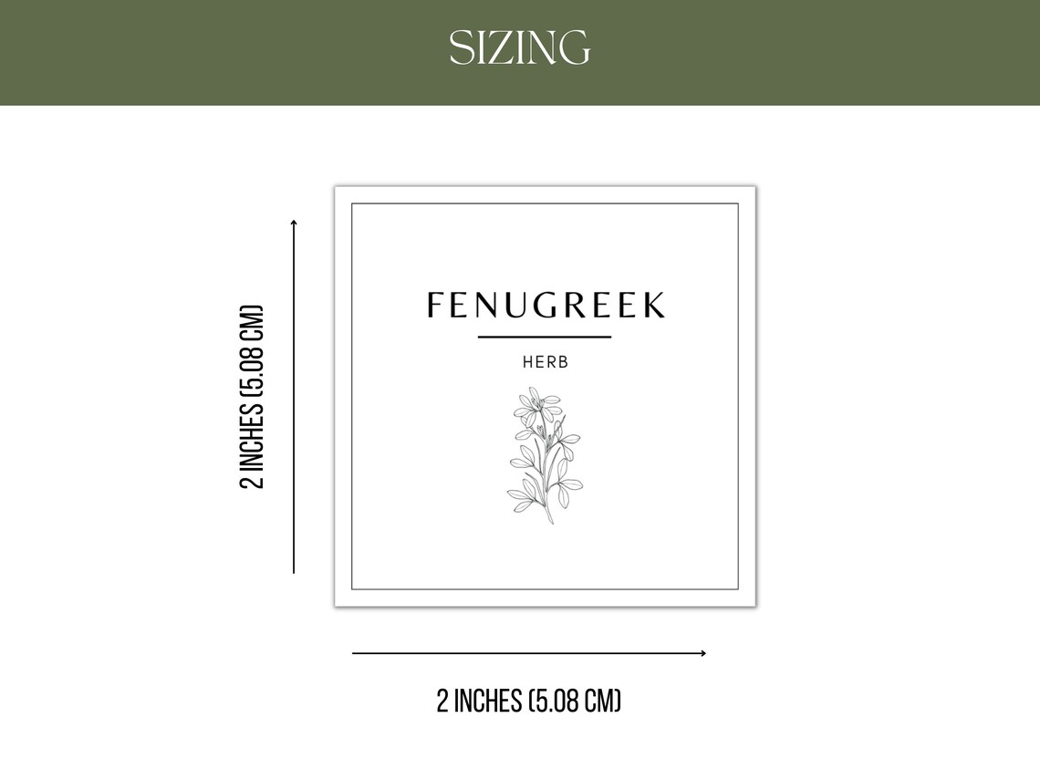 108 Printable Kitchen Labels | Minimal Square Pantry Labels | Kitchen ...