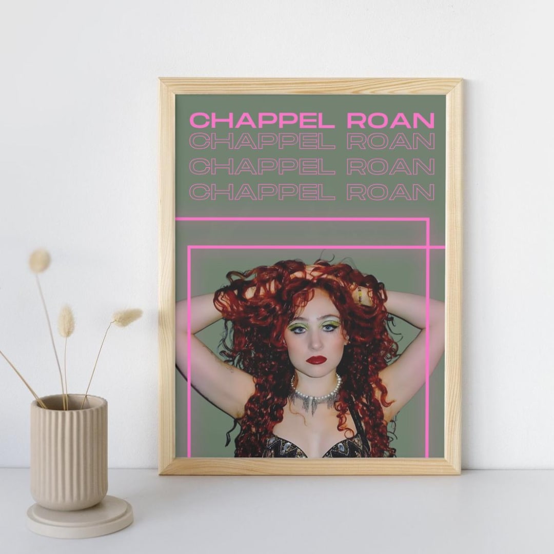 Chappell Roan Wall Art Print, Modern Home Decor Wall Art, Chappell Roan ...