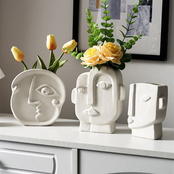Face Vase - Etsy