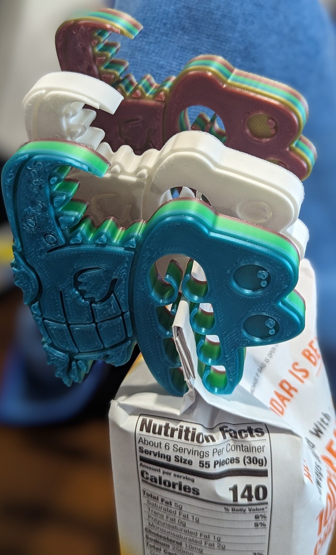 Alligator Chip Clip Set of 2 Your Choice of Magnetic or Non Magnetic ...