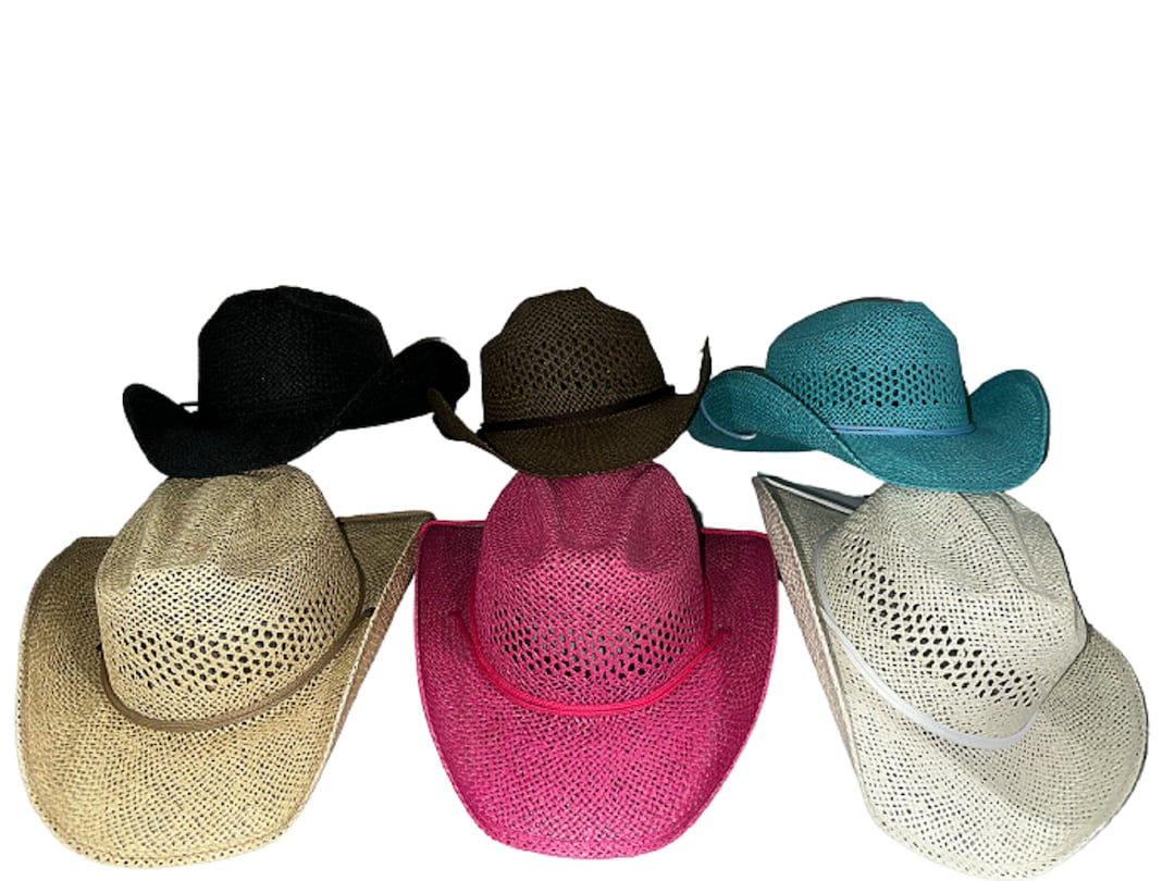 Kids and Adults Western Cowboy Hat Urban Country Style for Men and ...