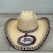 Authentic Sahuayo Palm Cowboy Hat Marlboro With Brown Band Vaquero Sun ...