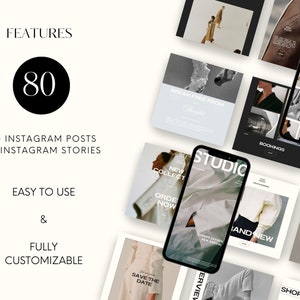 Bundle Modern & Bold Instagram Templates⎟social Media Templates⎟small ...