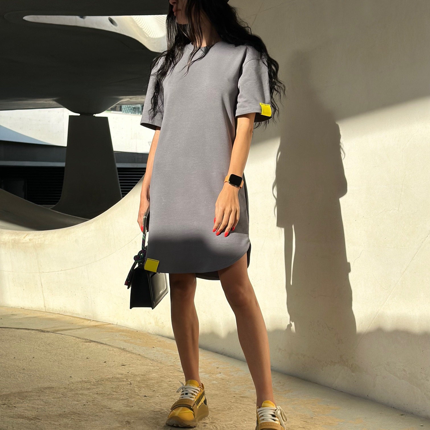 PDF Sewing Pattern T-shirt Dress With Pockets - Etsy