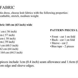 PDF Sewing Pattern Dress With Open Back - Etsy