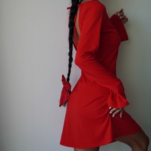 PDF Sewing Pattern Dress With Open Back - Etsy