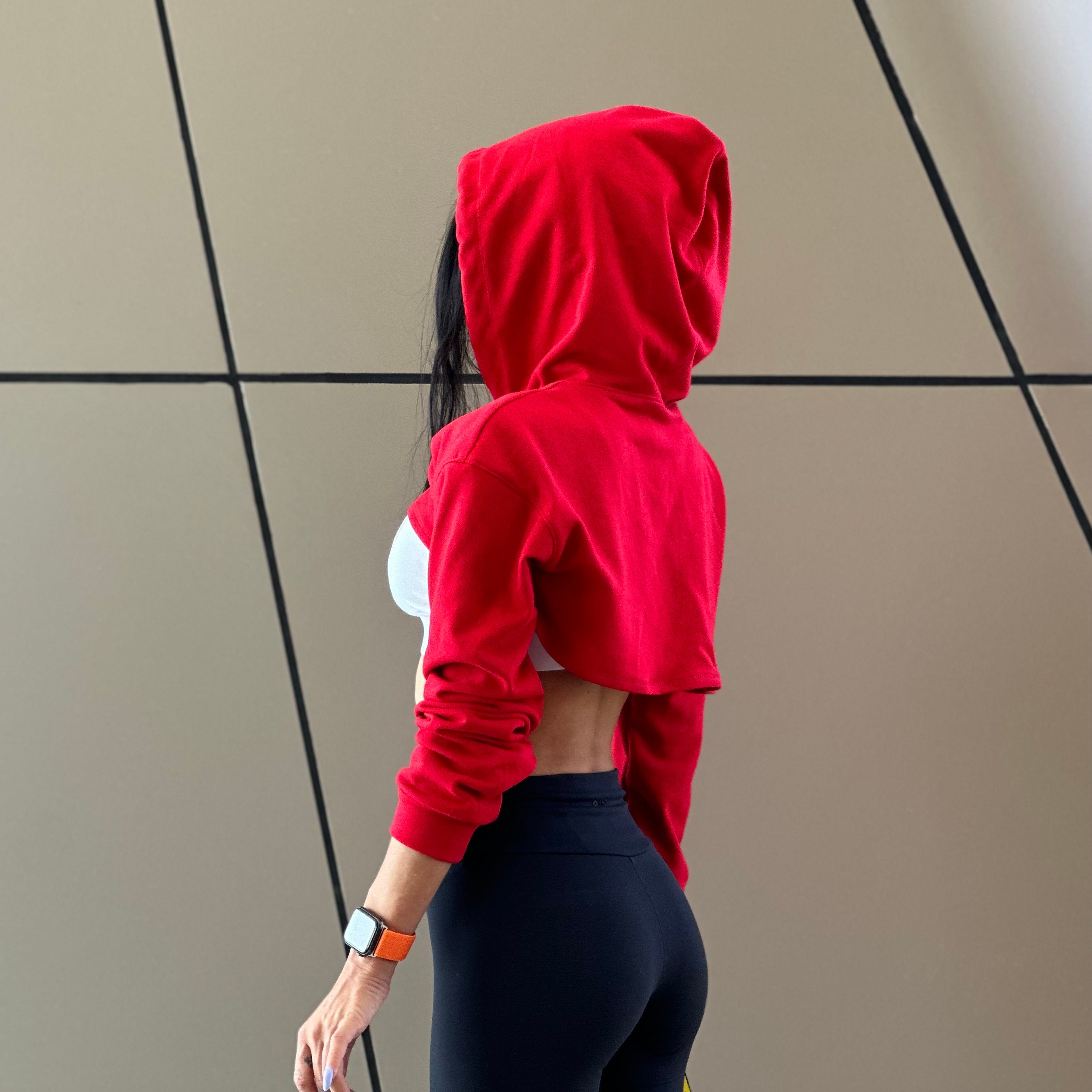 PDF Sewing Pattern Cropped Hoodie - Etsy