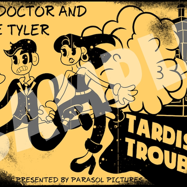 Rubber Hose Style Art - Etsy