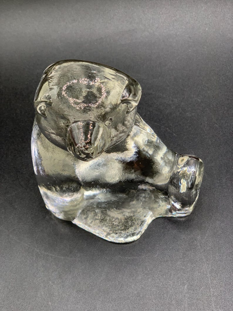 HUMPPILA Glassworks Igor the Bear Glass Figurine by Pertti Santalahti ...