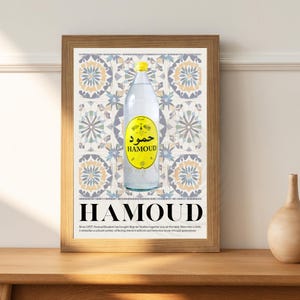 Digital Poster Algeria | Hamoud Boualem Poster| Travel Souvenir | Gift ...