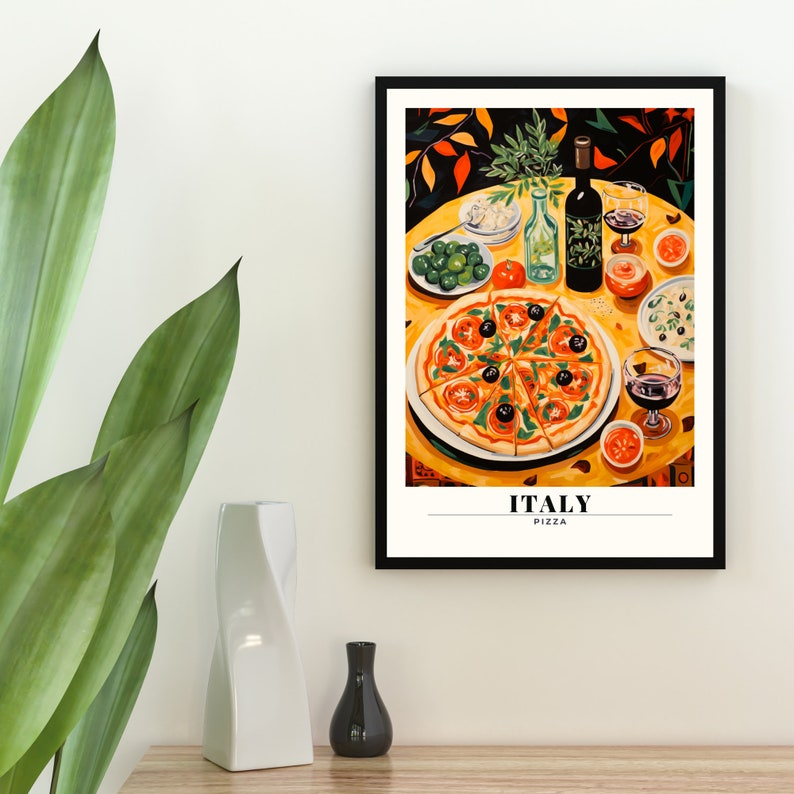 Kitchen Poster Italy Poster Travel Souvenir Gift Idea Travel Print ...