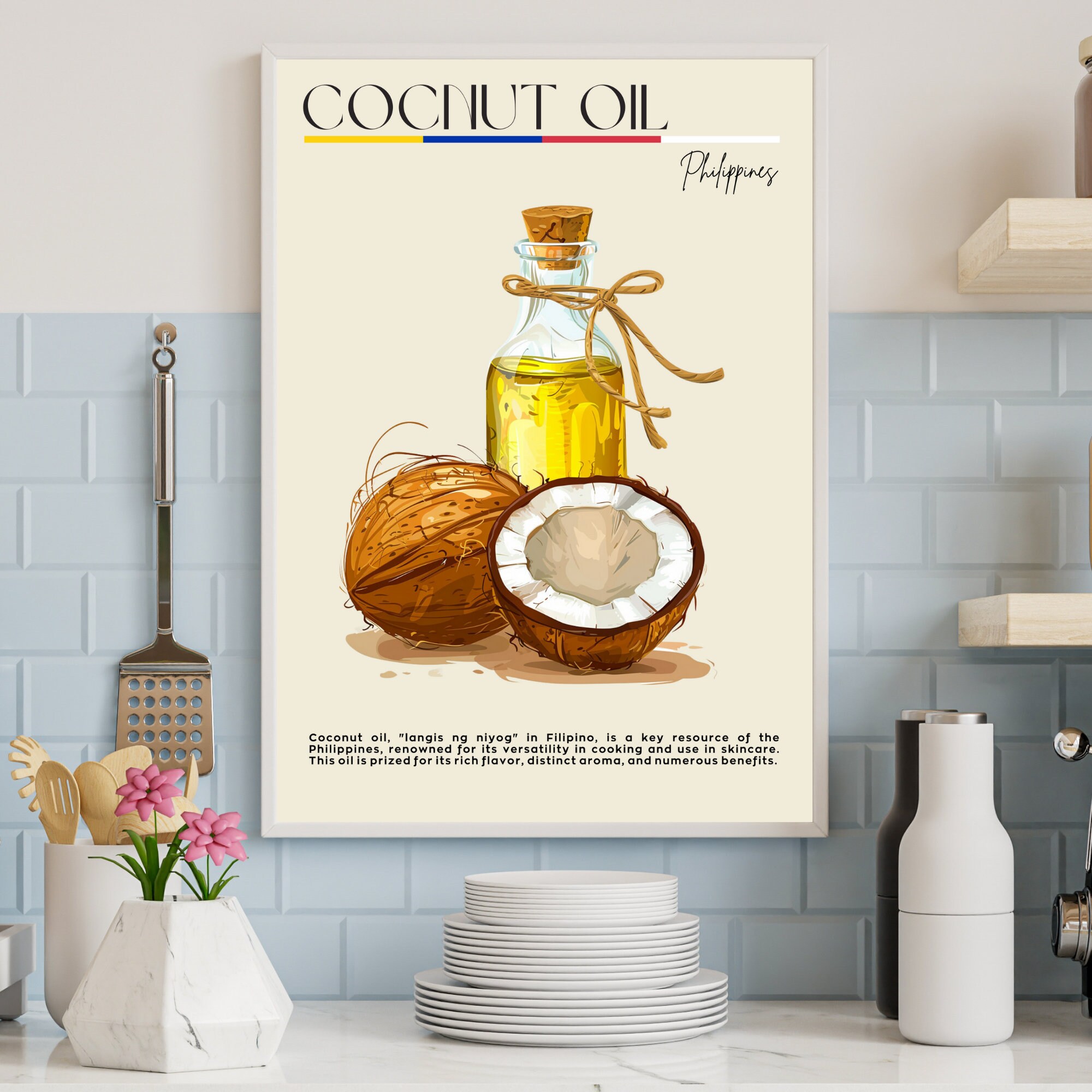 Kitchen Poster | Philippine Poster | Travel Souvenir | Gift Idea ...