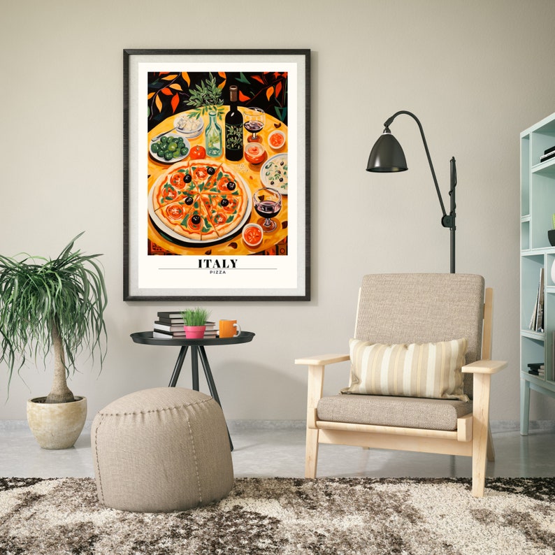 Kitchen Poster | Italy Poster | Travel Souvenir | Gift Idea | Travel ...