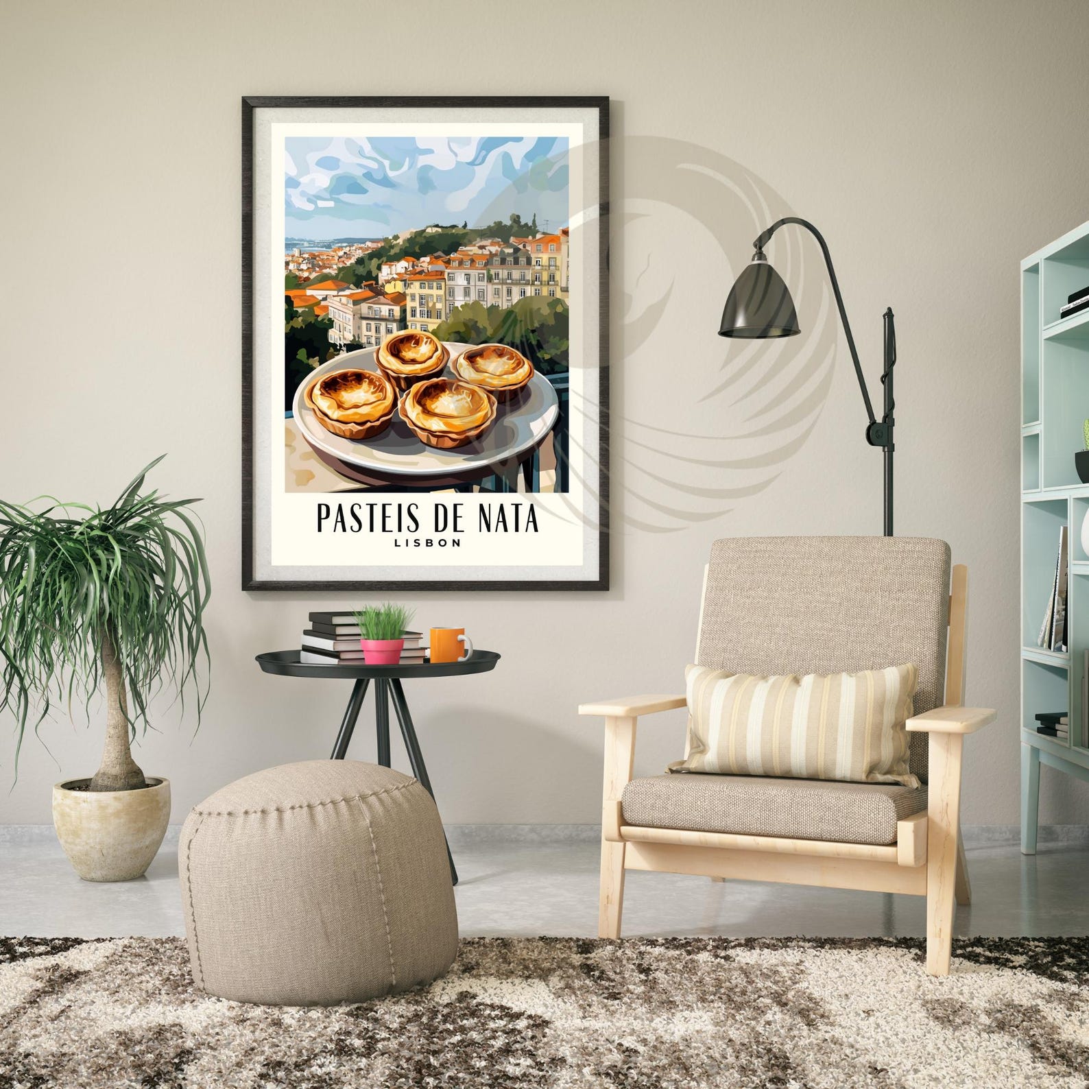 Kitchen Poster | Pasteis De Nata Poster | Lisbon Poster | Travel ...