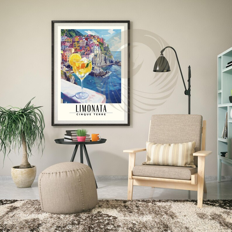 Kitchen Poster | Lemonade Poster | Cinque Terre Poster | Travel ...