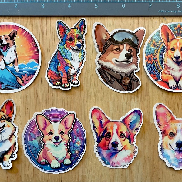 Corgi Sticker - Etsy