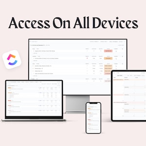 To-do List Template | Clickup Template | Digital Life Planner | Task ...