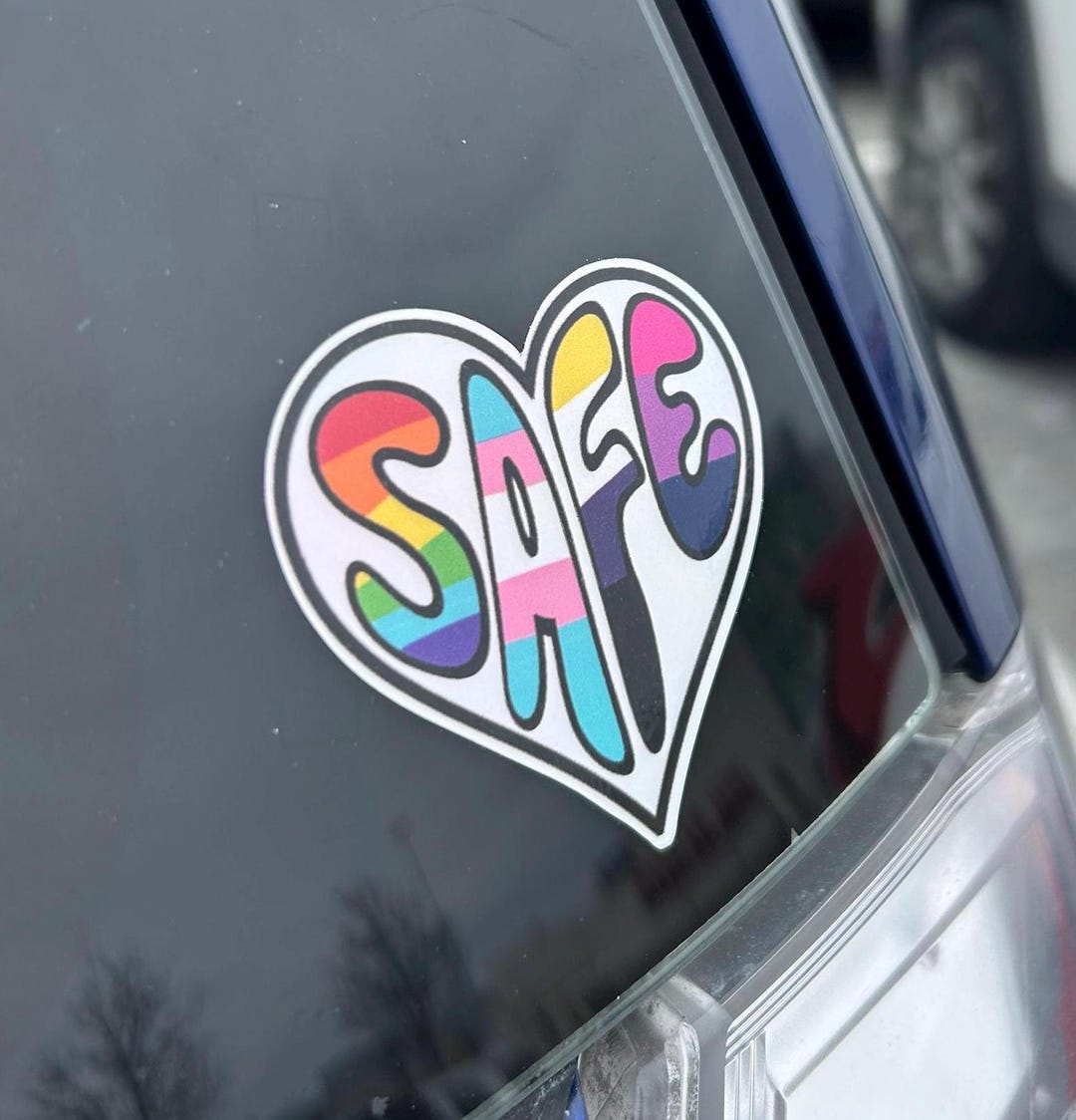 Safe Space Sticker | PRIDE | LGBTQ - Etsy