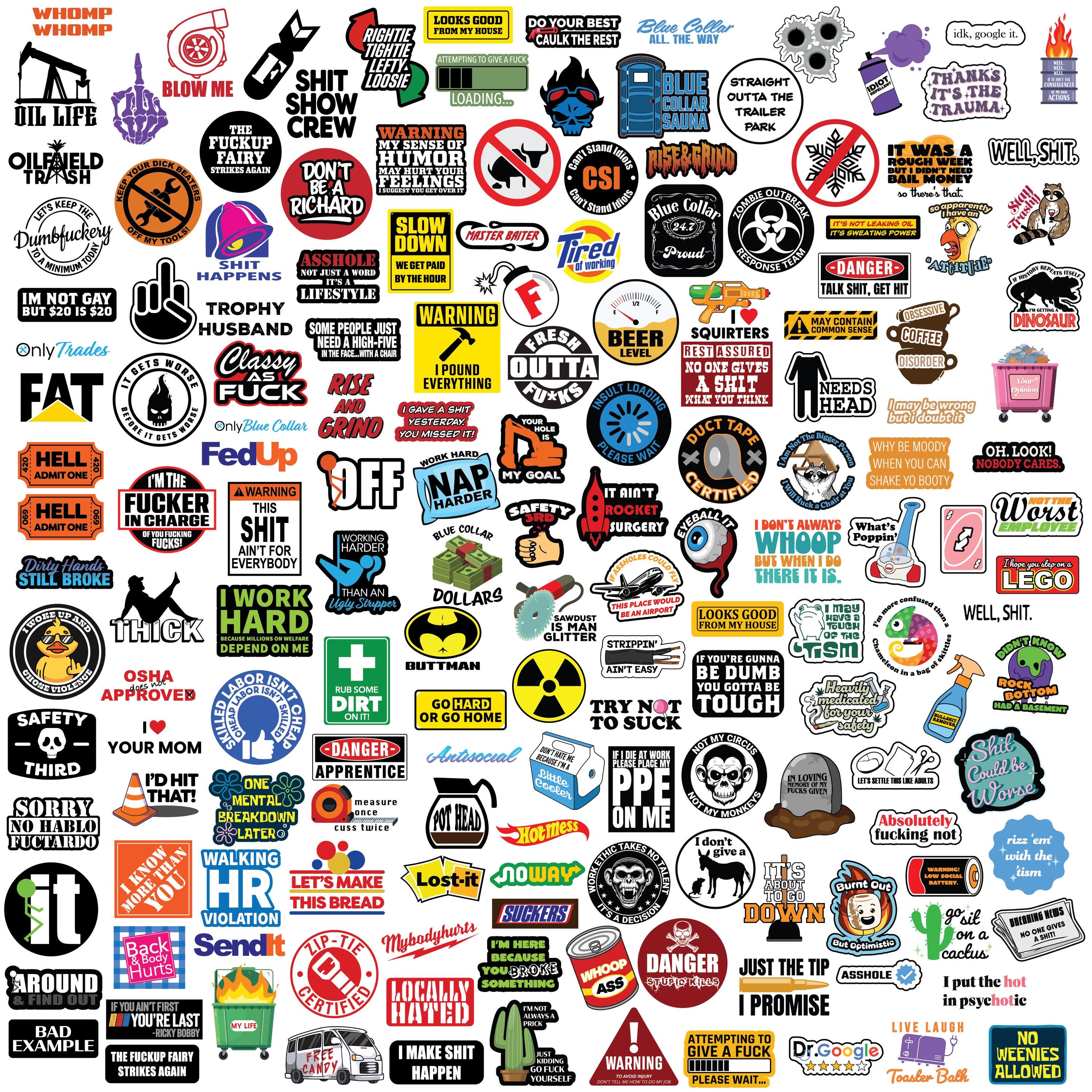 150+ Sarcastic Blue Collar Designs: Hard Hat & Toolbox Decals (PNG, PDF ...
