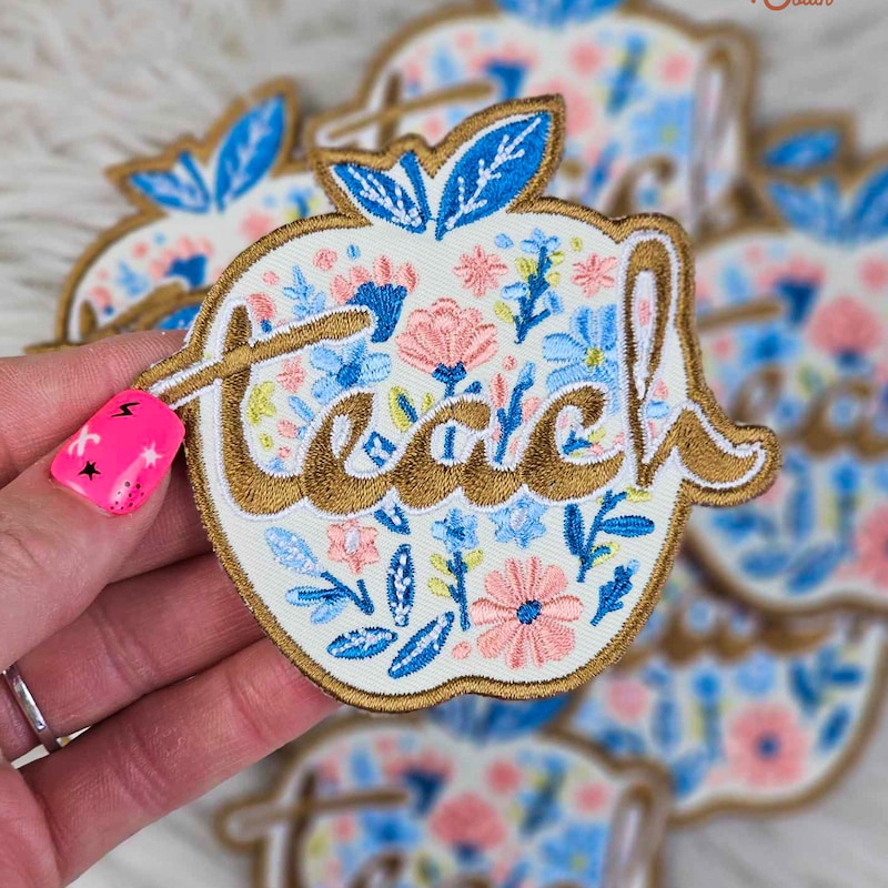 Teacher Iron On - Etsy