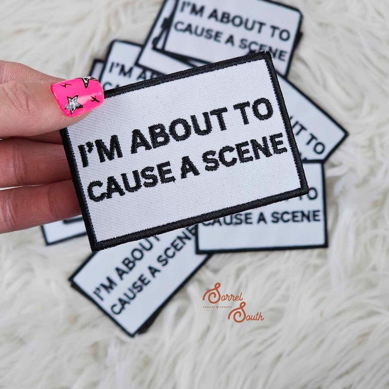 Funny Velcro Patches With Adhesive - Etsy