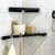 Corner Shelving, Metal Shower Organizer, Hook Wall Shelf, Corner ...