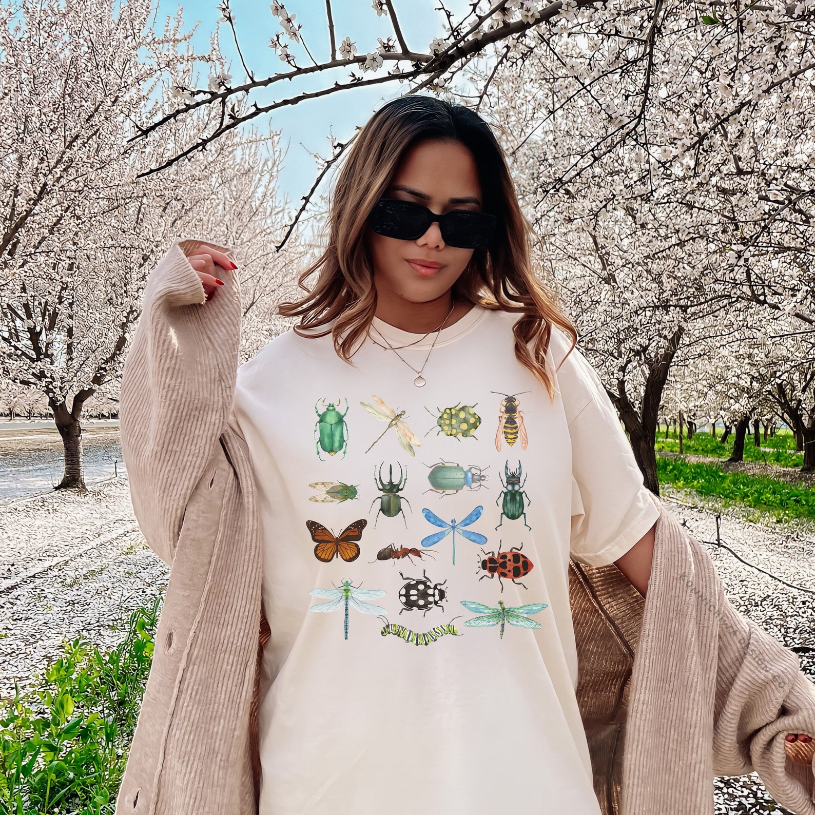 Watercolor Entomology PNG Bugs Beetles Butterflies Bees Aesthetic Y2K ...