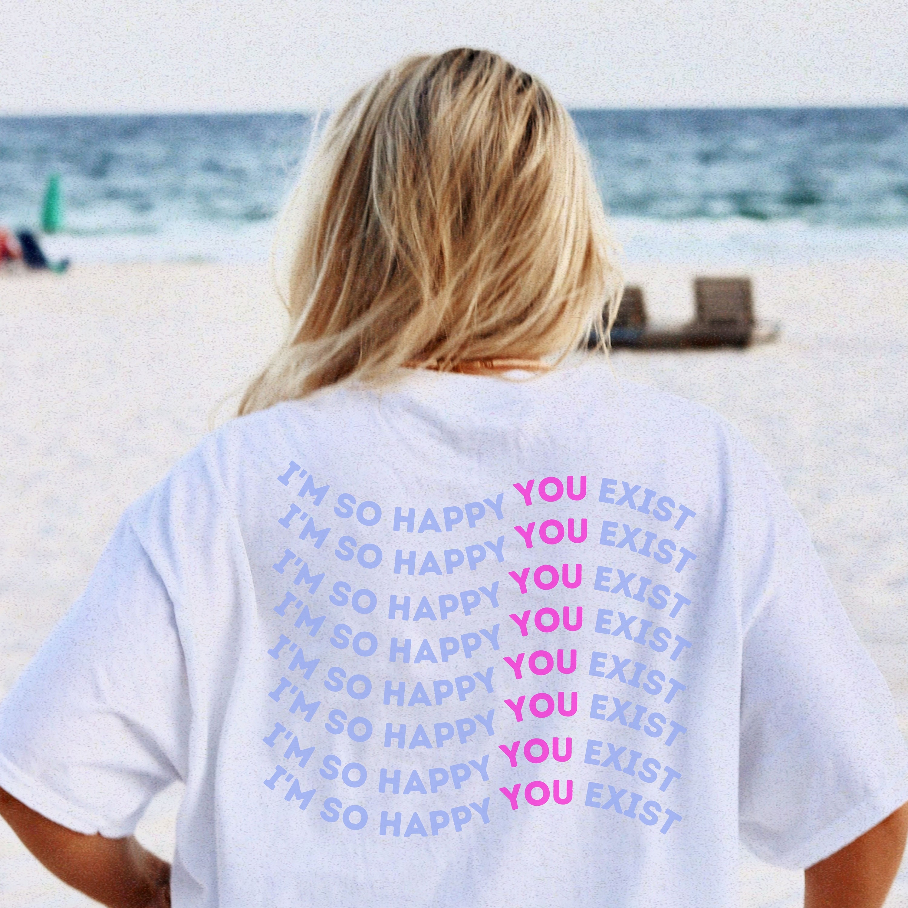 I'm so Happy You Exist PNG Y2K Positive Mental Health Digital File You ...