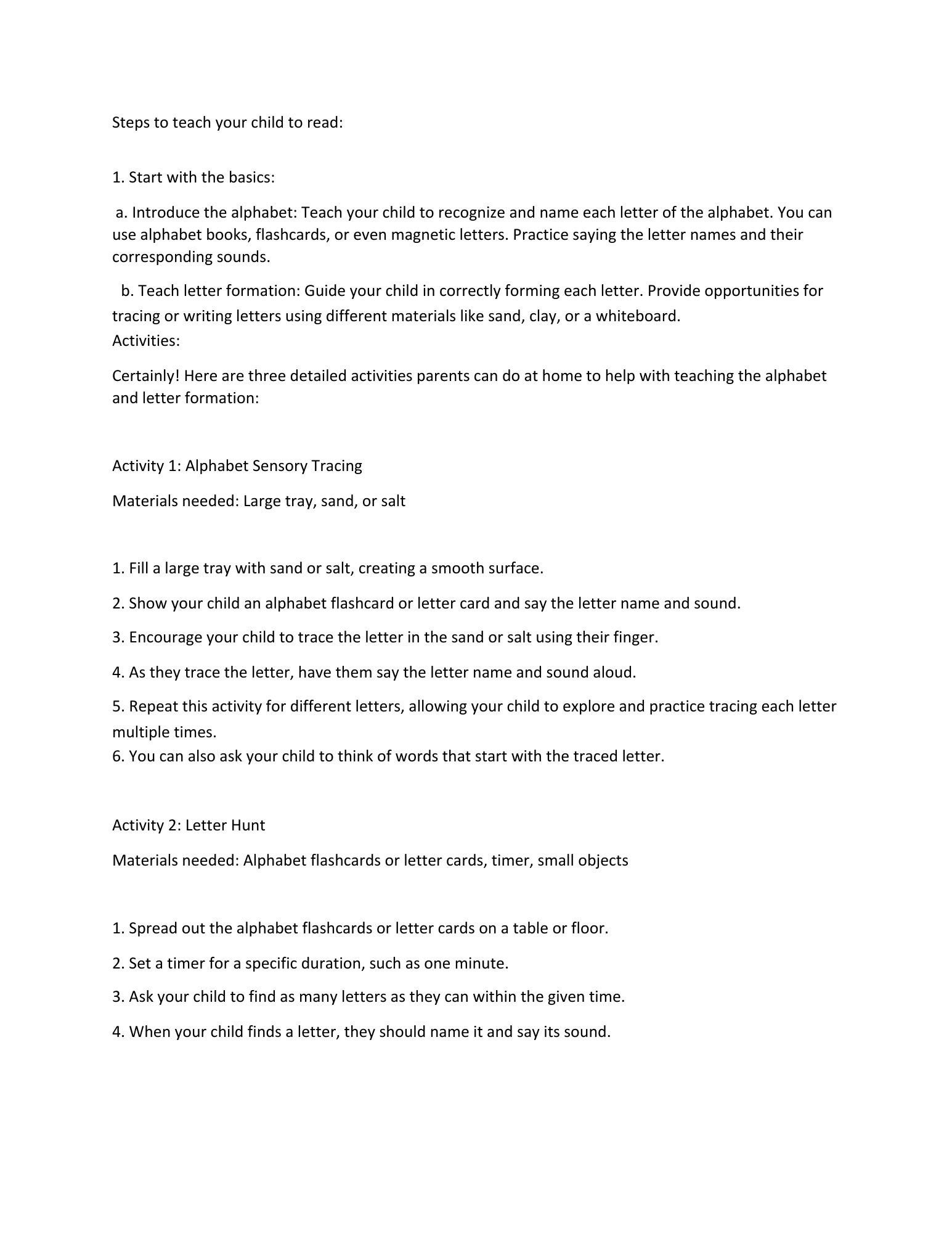 Steps to Teach Your Child to Read, at Home! - Etsy