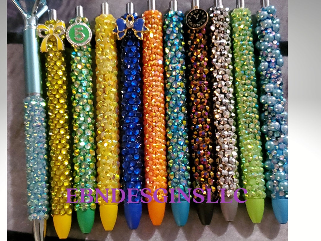 Custom Bling Pens | Bling | Rhinestones | Bedazzled | Customized ...