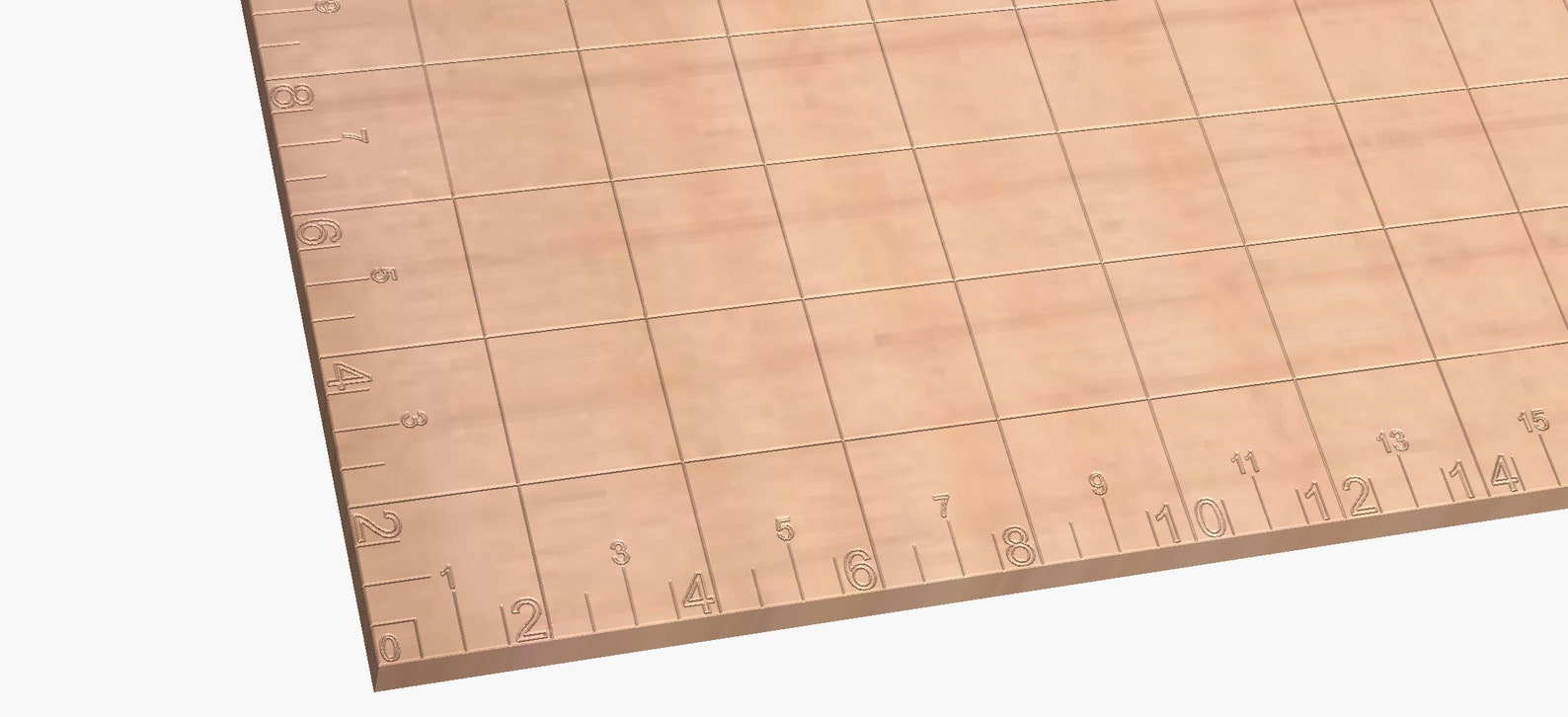 CNC Onefinity Journeyman 32"x48" - Spoilboard Grid With Ruler ONLY - Etsy