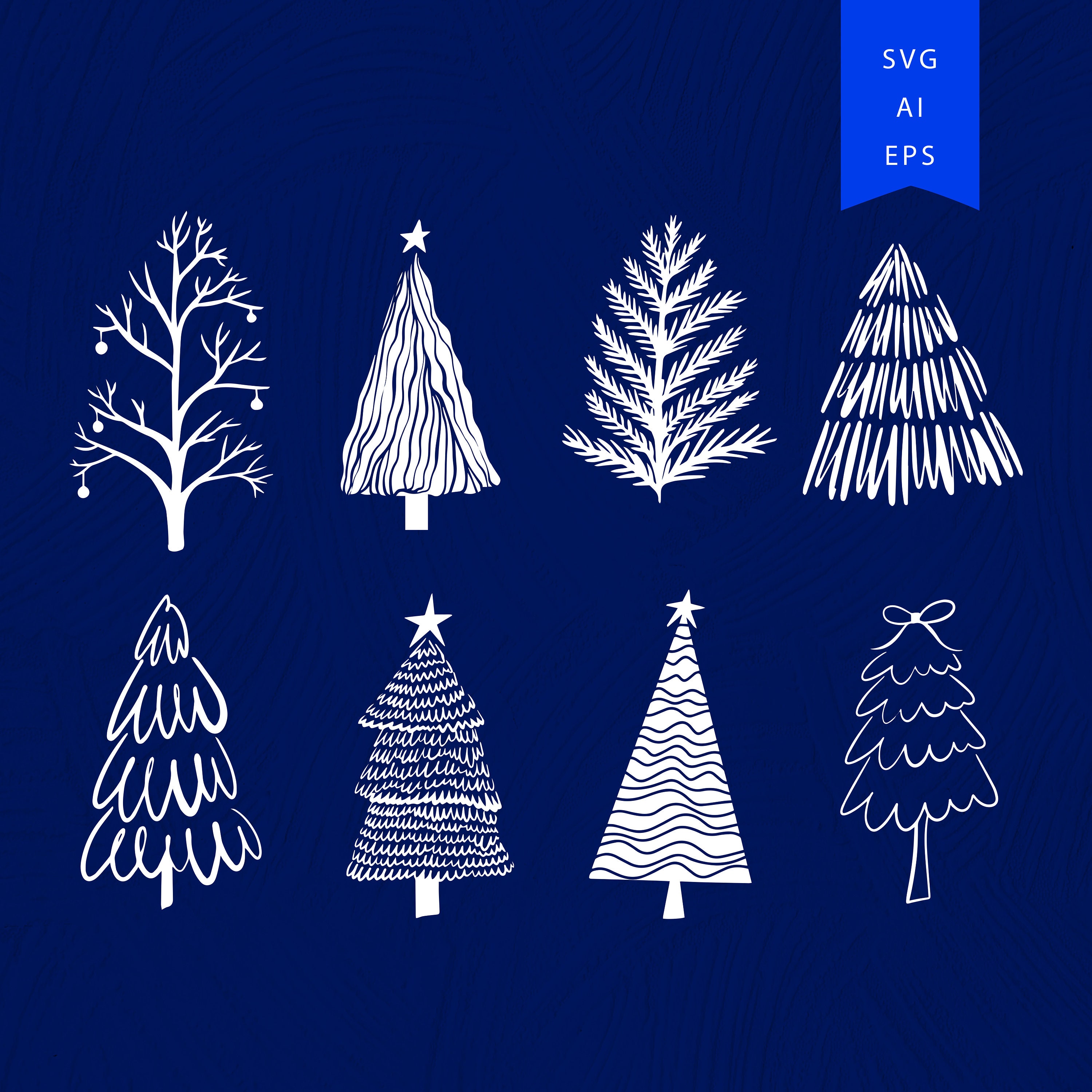 Christmas Tree SVG Bundle, Christmas Svg, Christmas Tree Svg, Christmas ...