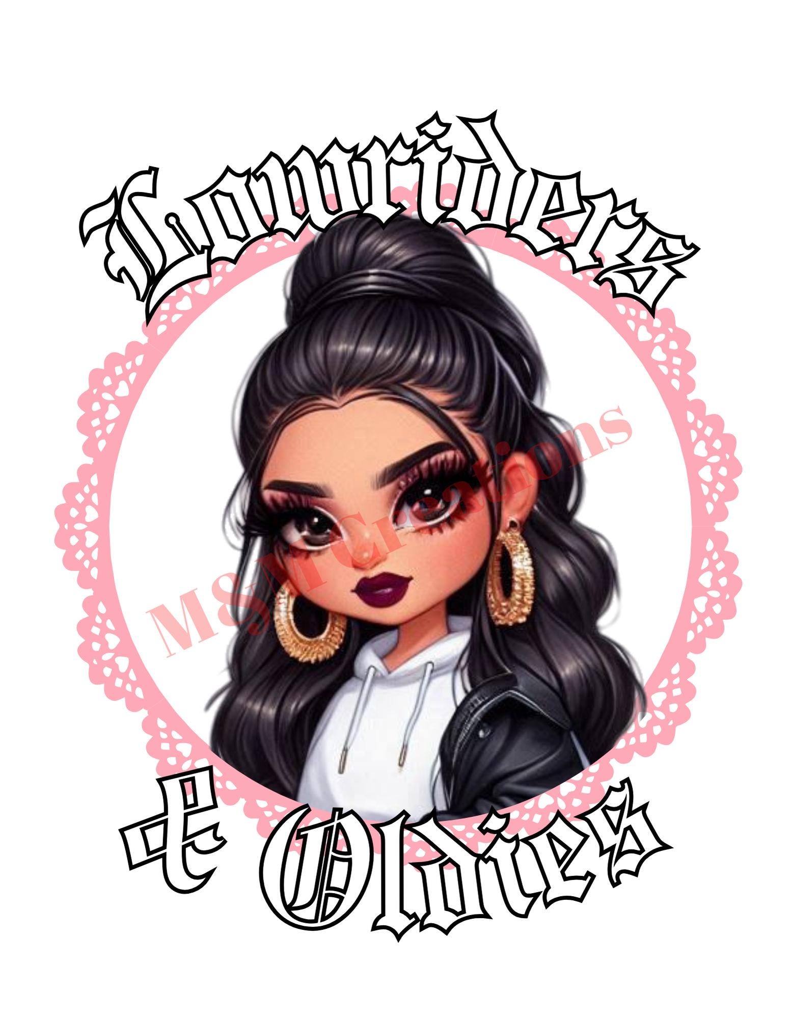 Lowriders and Oldies Png, Chicana Girl Png Transparent Background ...