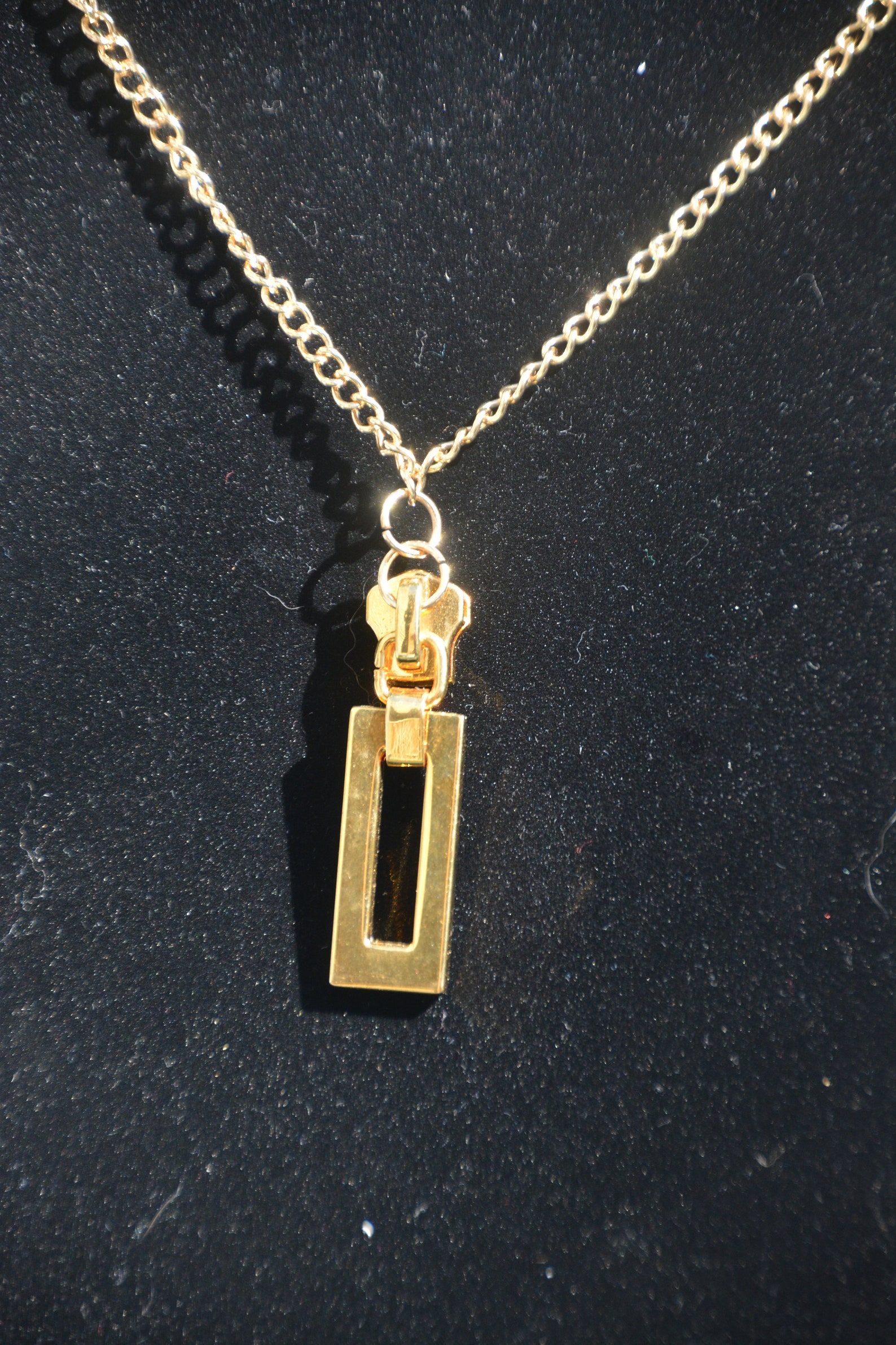 Vintage Zipper Pull Necklaces - Etsy