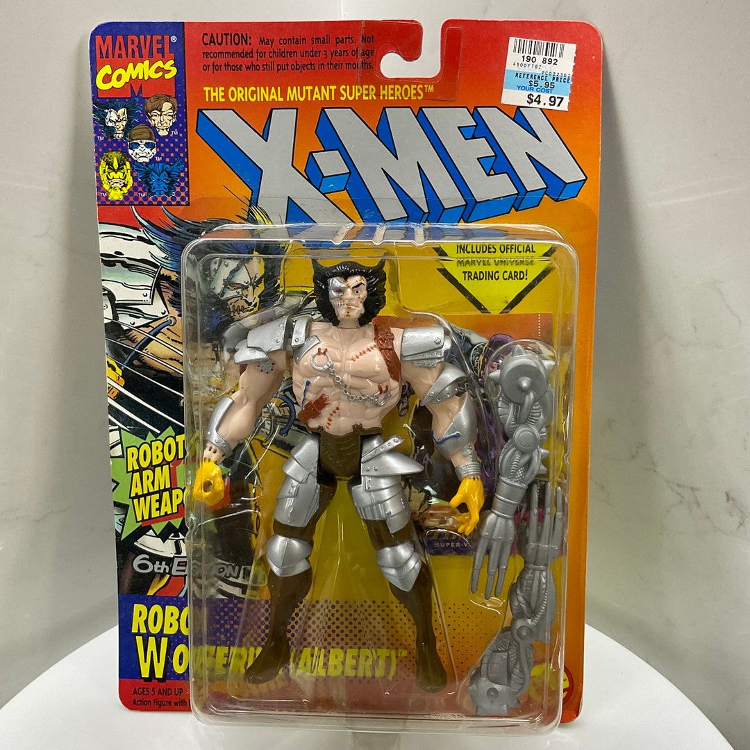 Marvel Comics 1994 Toy Biz X-men Robot Wolverine (albert) (new in ...