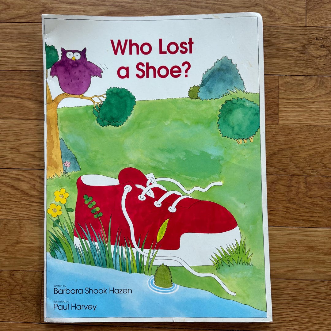 Who Lost a Shoe? Macmillan Whole-language Big Books by Barbara Shook ...