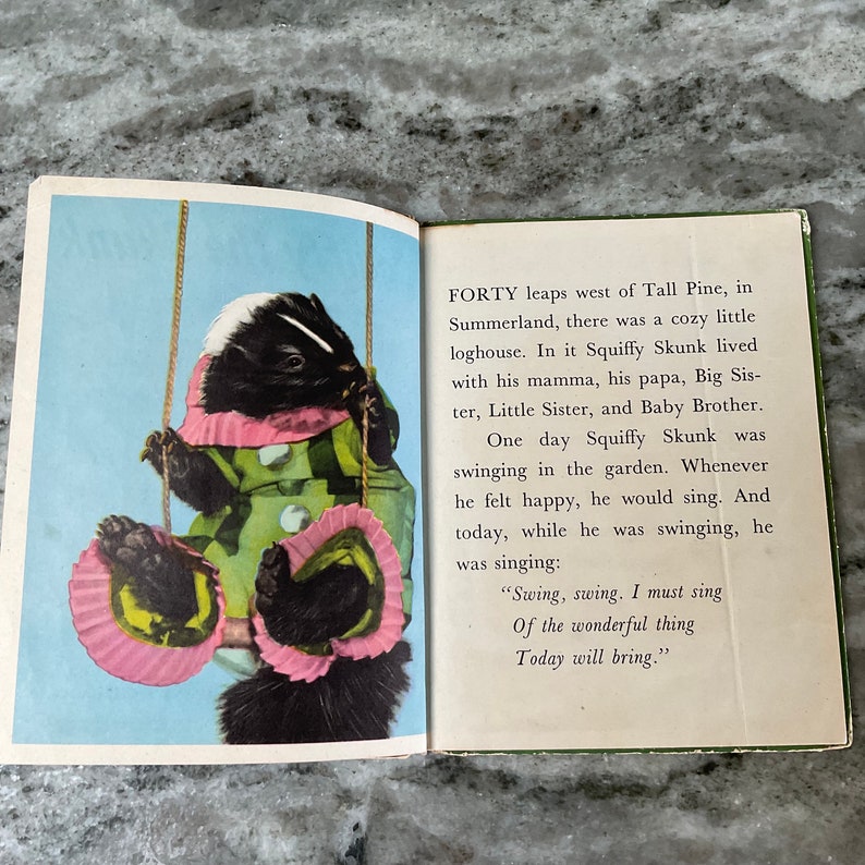 Squiffy the Skunk by Grace Neff Brett | Photographs by George Neff Rand ...