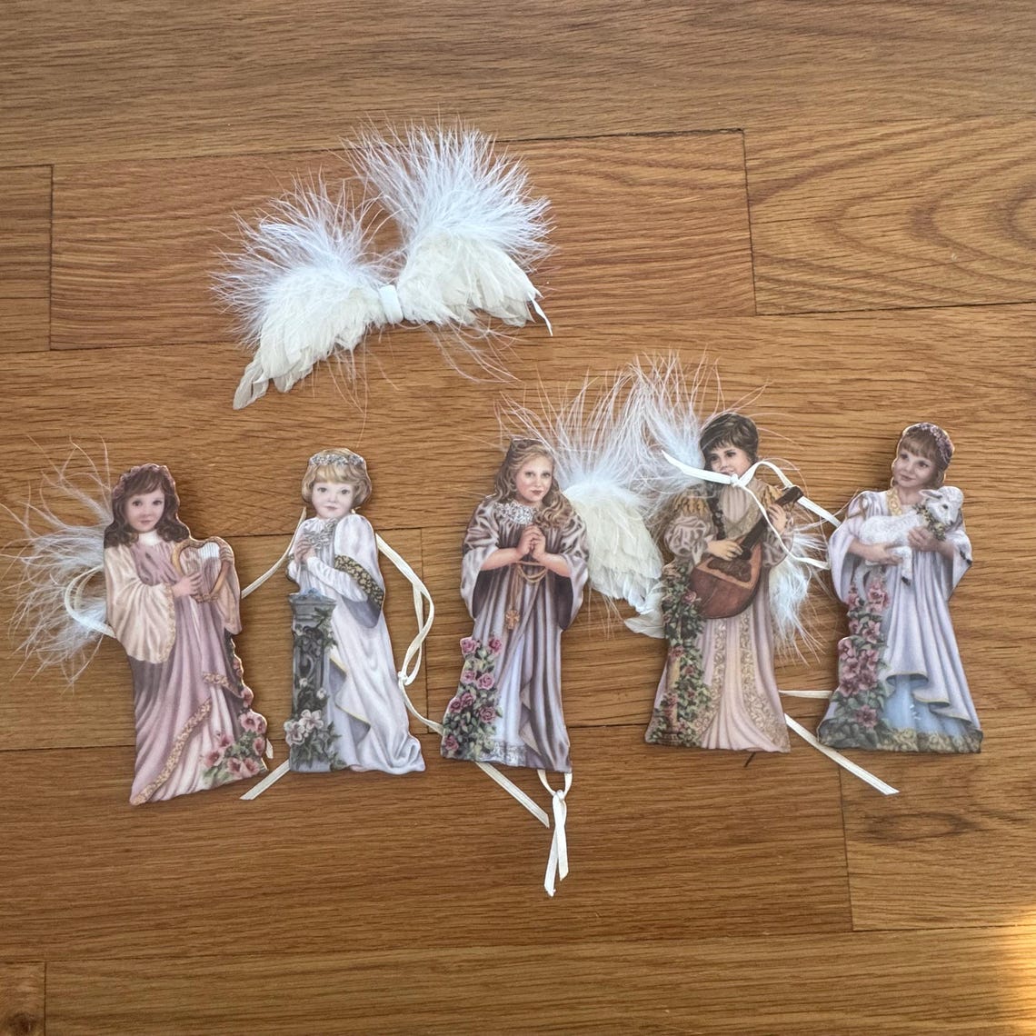 Bradford Editions Heavenly Innocence Angel Ornament Lot of 10 - Etsy