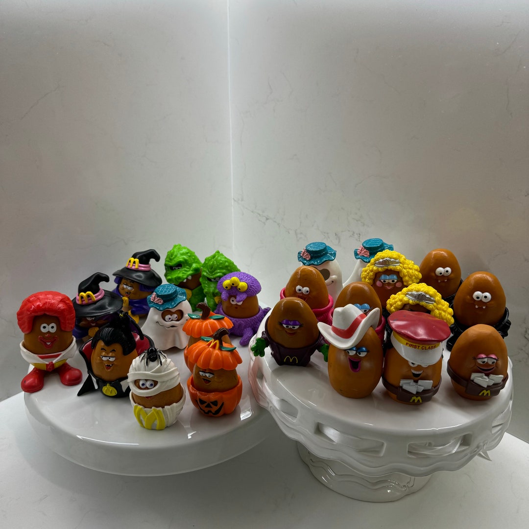 Vintage Mcdonald Chicken Nugget Toys 1988-1996 - Etsy