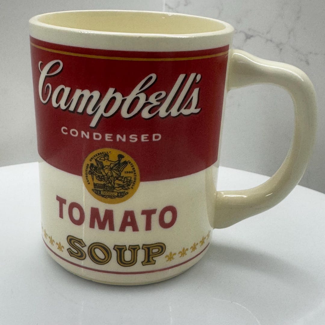 Vintage Campbell’s Tomato Soup Mug Made in USA - Etsy