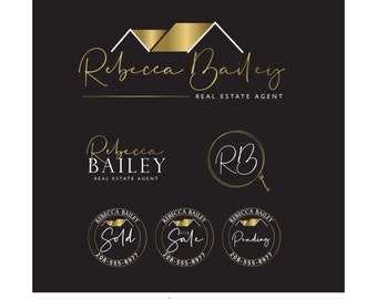 Real Estate Logos Logo Design Package Logos Real Estate Branding ...
