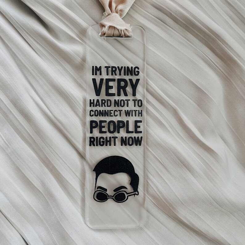 Schitts Creek Bookmark, David Rose Bookmark, David Rose Quotes, Gift ...