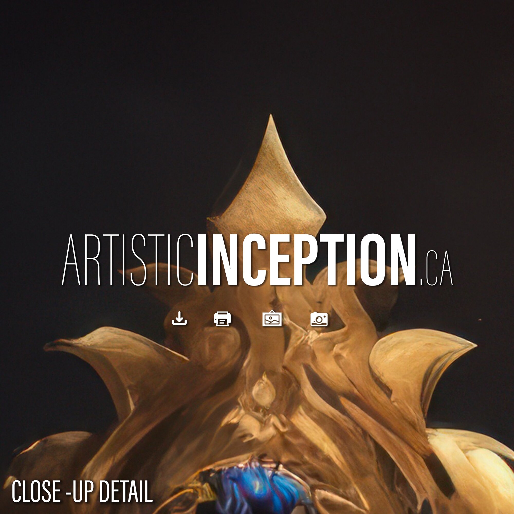 Tiger King | PRINTABLE Digital Art | A.I. Generated & Enhanced | the ...