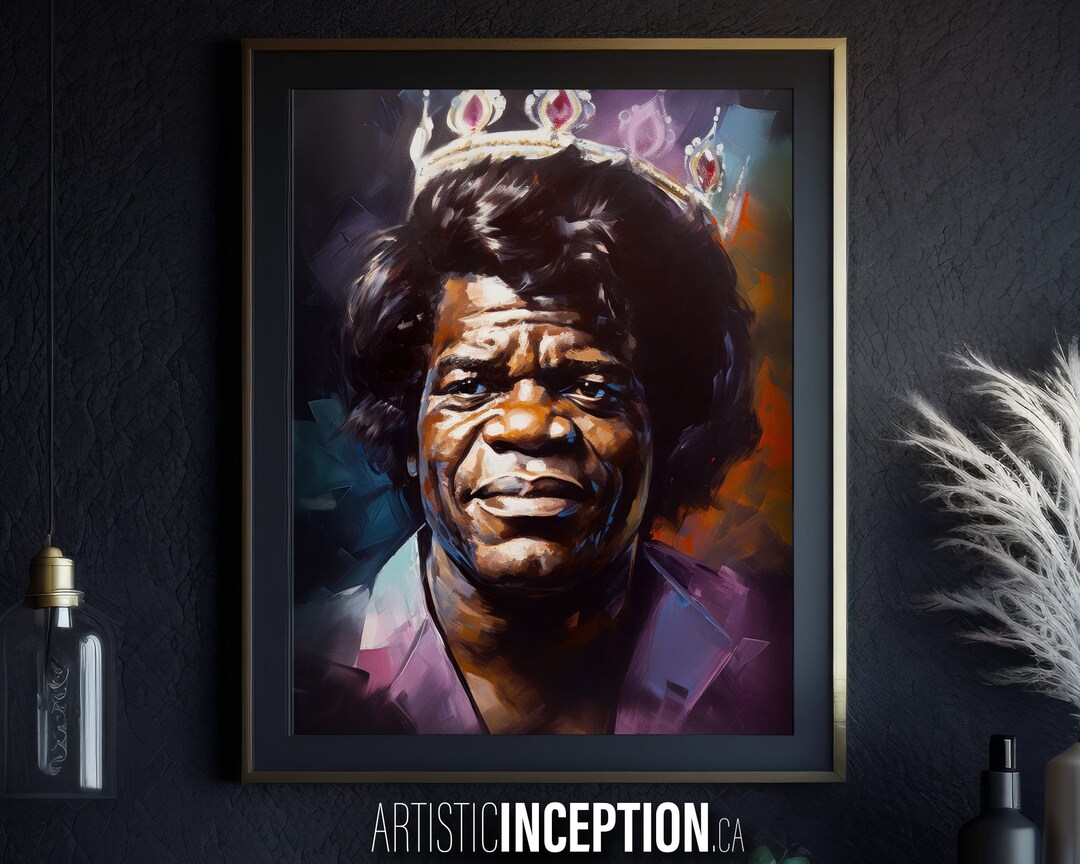 King James | Rock and Royalty | PRINTABLE Digital Art | A.I. Generated ...