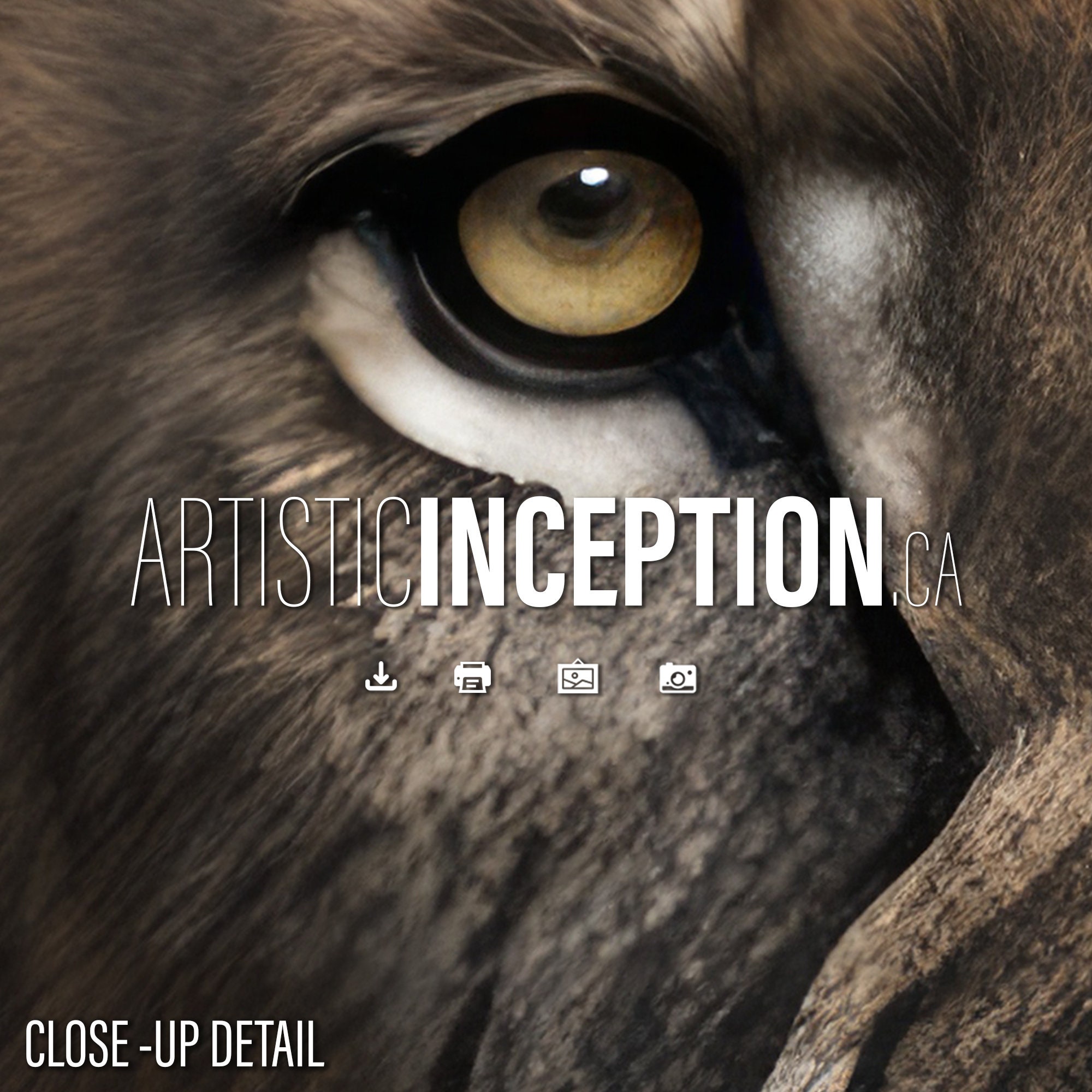 Lion King | PRINTABLE Digital Art | A.I. Generated & Enhanced | the ...