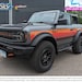 Ford Bronco (4 Door) - 3M Vinyl Wrap Vintage Stripe Graphics Kit - Blue ...