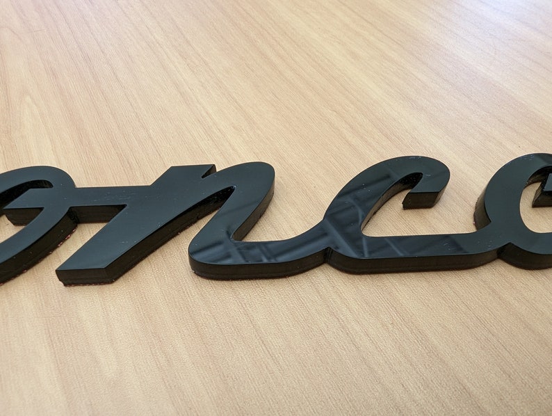 Ford Bronco Fender Cursive Logo Emblem Badge Kit 2 Emblems Pass ...