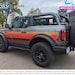 Ford Bronco (4 Door) - 3M Vinyl Wrap Vintage Stripe Graphics Kit - Blue ...