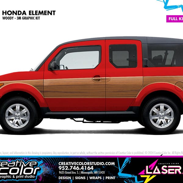 Honda Element Decal - Etsy